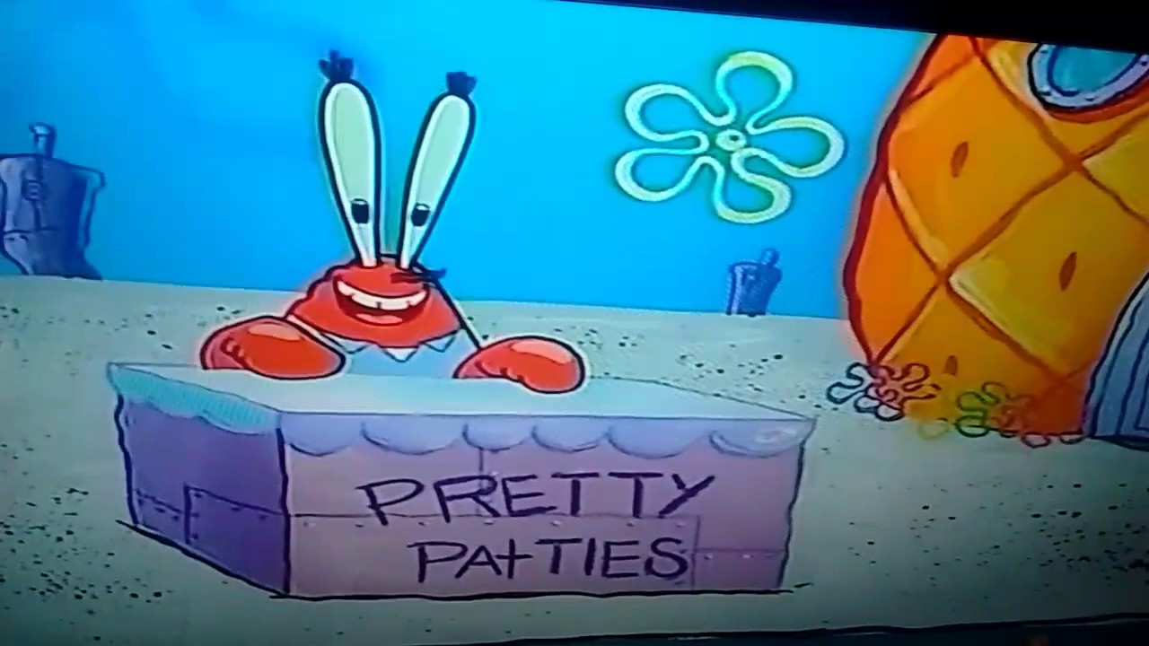 SpongeBob people chasing mr.krabs - YouTube