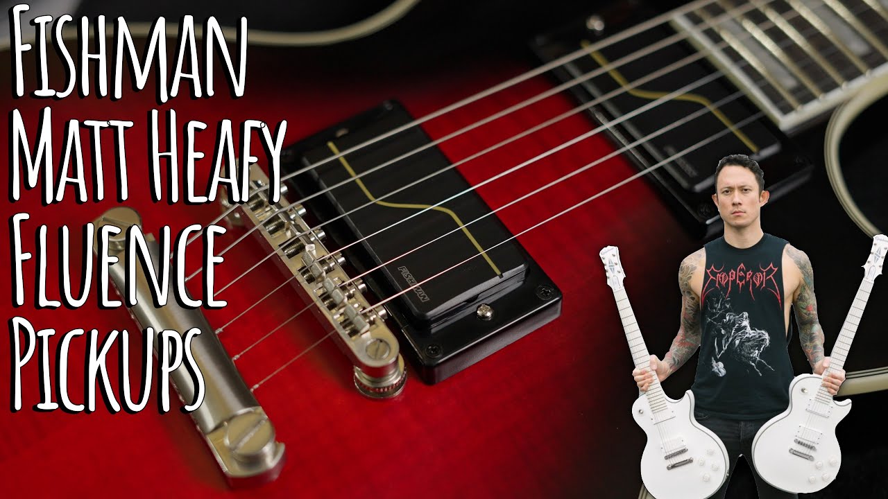 Vengeance Falls! Fishman Custom Series Matt Heafy Pickups! - YouTube