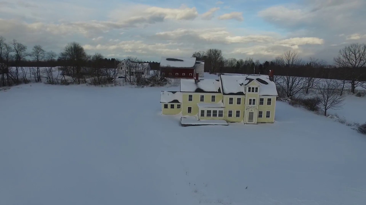 Aerial Footage of Poland Spring Maine set to Moonlight Sonata by ...
