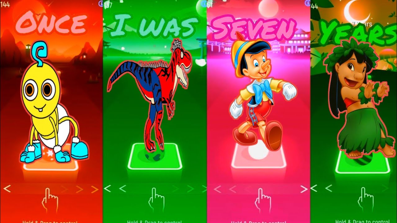 Baby Long Legs🆚Dinosaur Spider Man🆚Pinocchio🆚Lilo Stitch ️Who is best ...