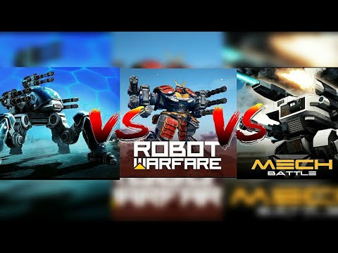 War Robots vs Robot warfare vs Mech Battle | Comparison | - YouTube