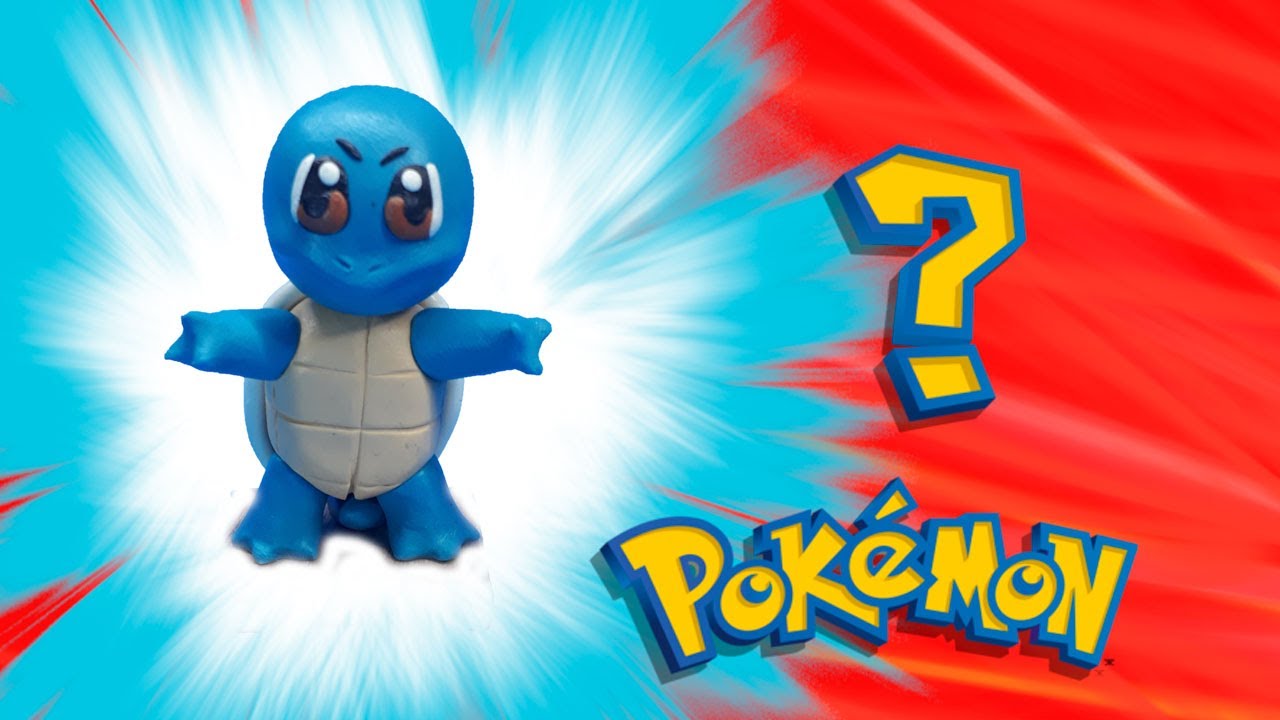 Pokemon de plastilina (SQUIRTLE) | pokemon clay - YouTube