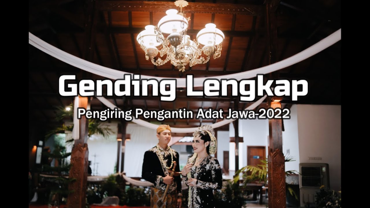 Gending Jawa Lengkap - Pengiring Pengantin Adat Jawa - YouTube
