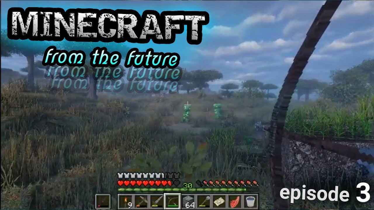 Minecraft from the future, Episode 3: Exploring the map, with bliss ...