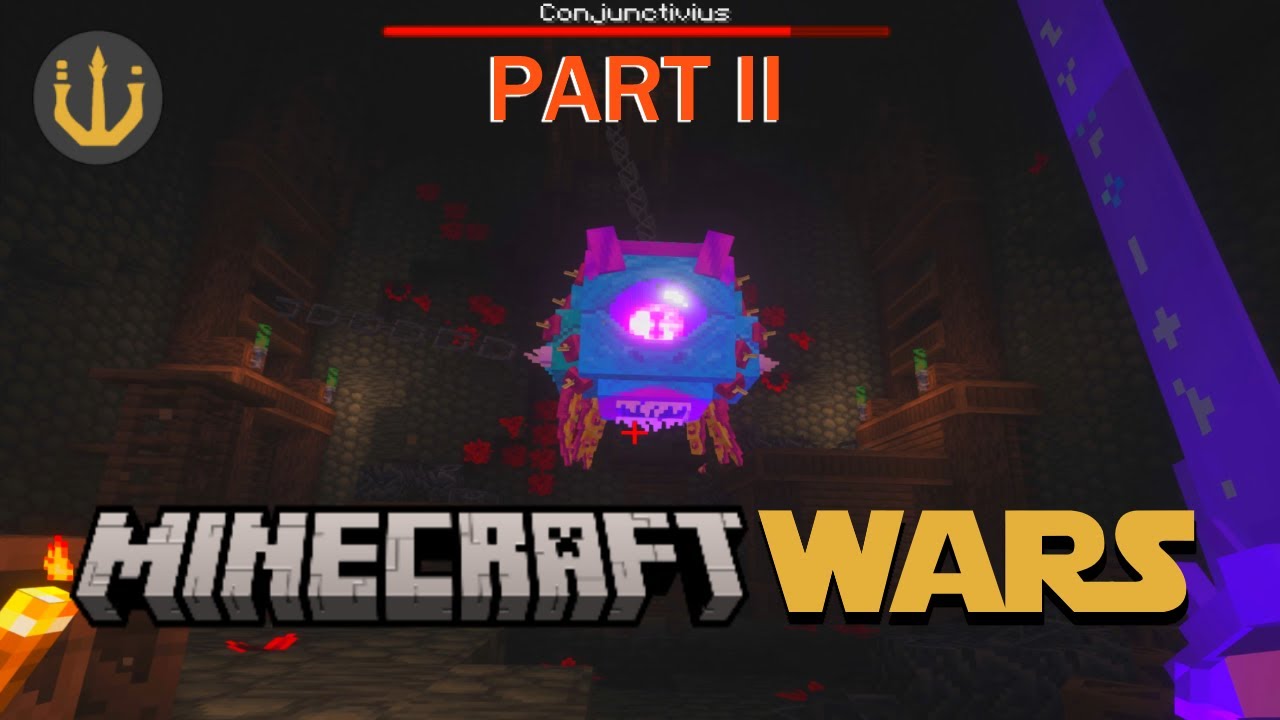 Fighting the BIG EYE Part II - Minecraft Wars (Mine Cells - Dead Cells ...