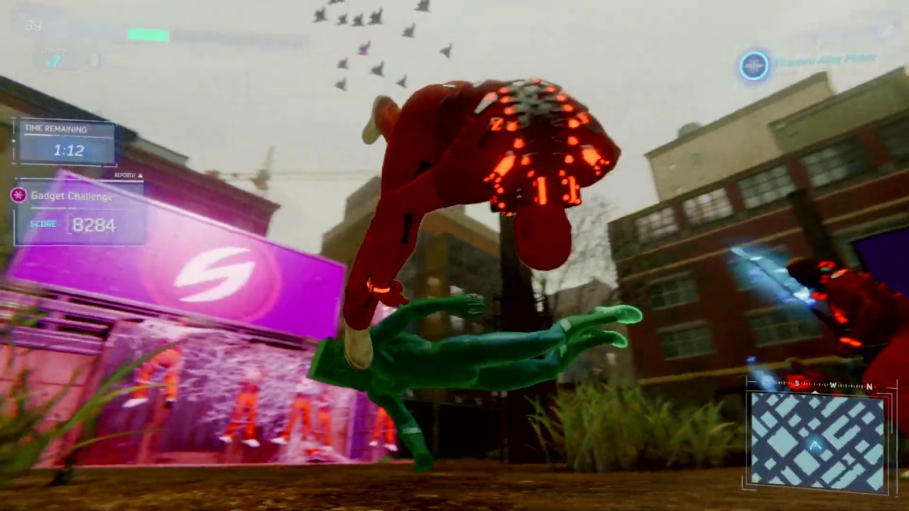 Marvel's Spider-Man: Web Bomb Photo Bomb - YouTube