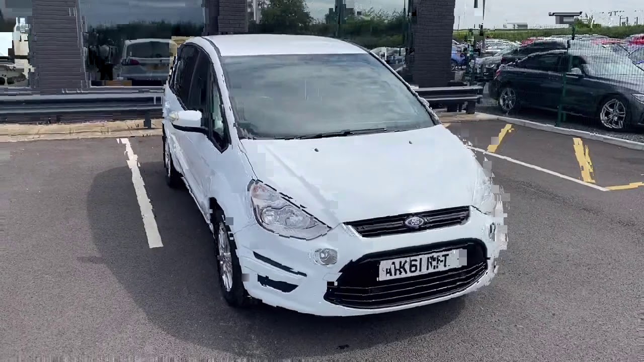 2011 Ford s-max white - YouTube