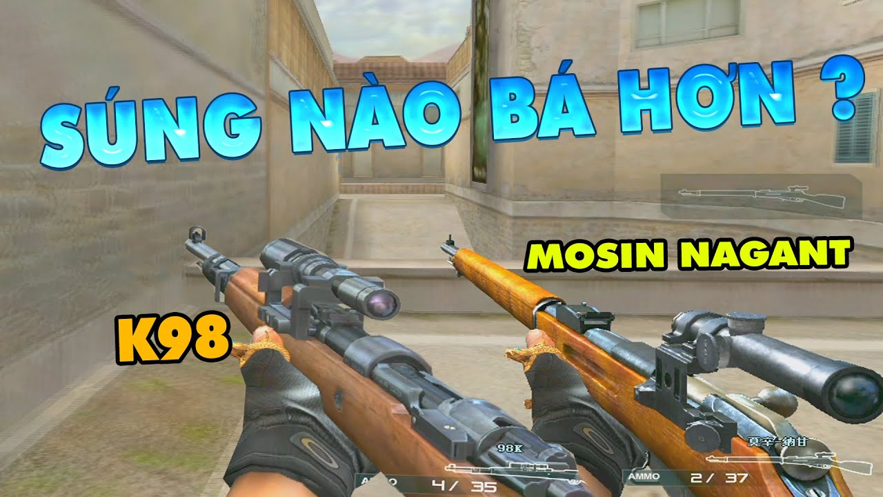 2 Khẩu súng bắn tỉa Huyền Thoại - K98 vs MOSIN NAGANT - Khẩu nào bá hơn ...