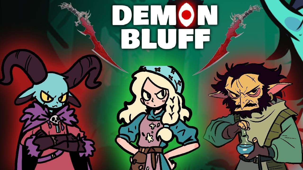 A Hidden Role Game of Lies and Deception - Demon Bluff Demo - YouTube