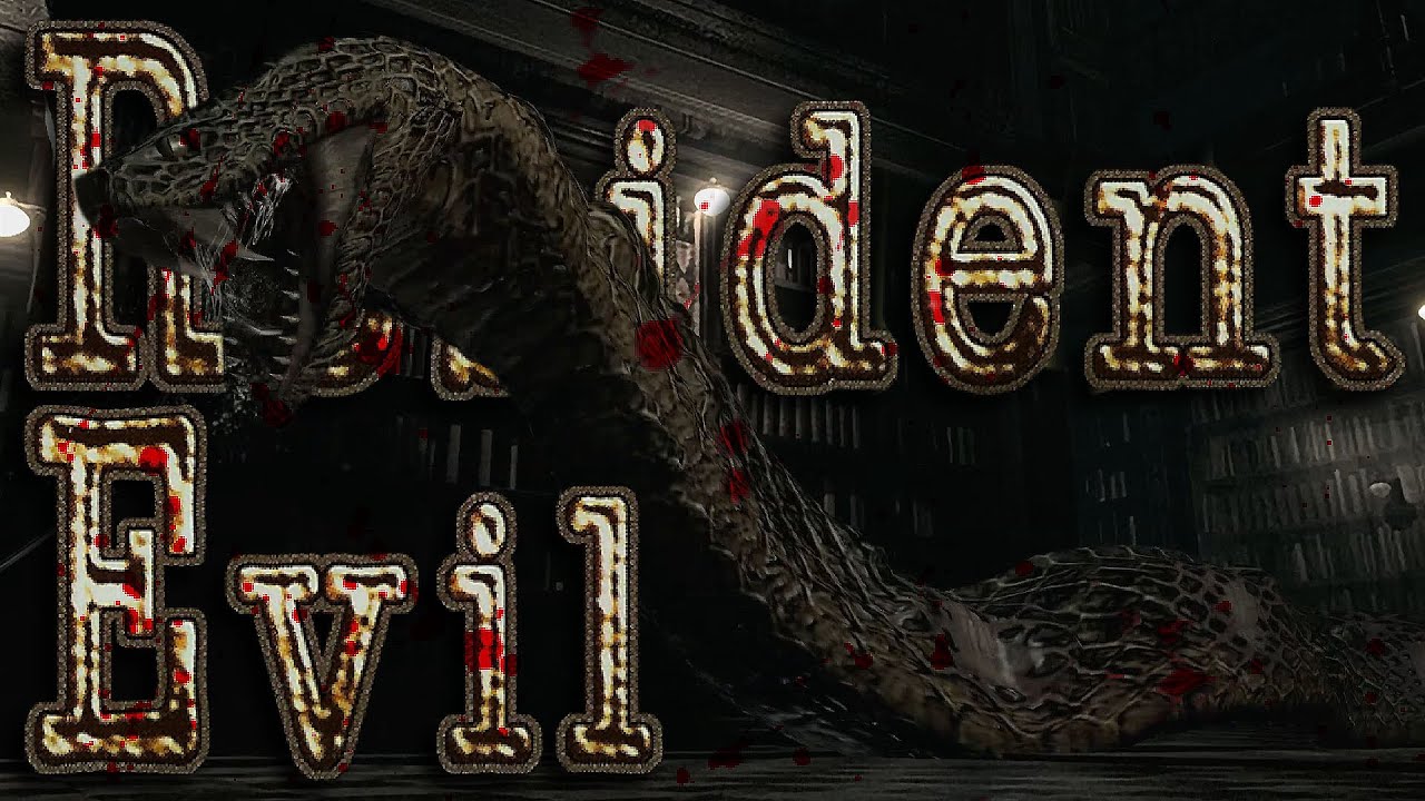 Giant Undead Snake In A Library! | Resident Evil HD | Part 15 - YouTube