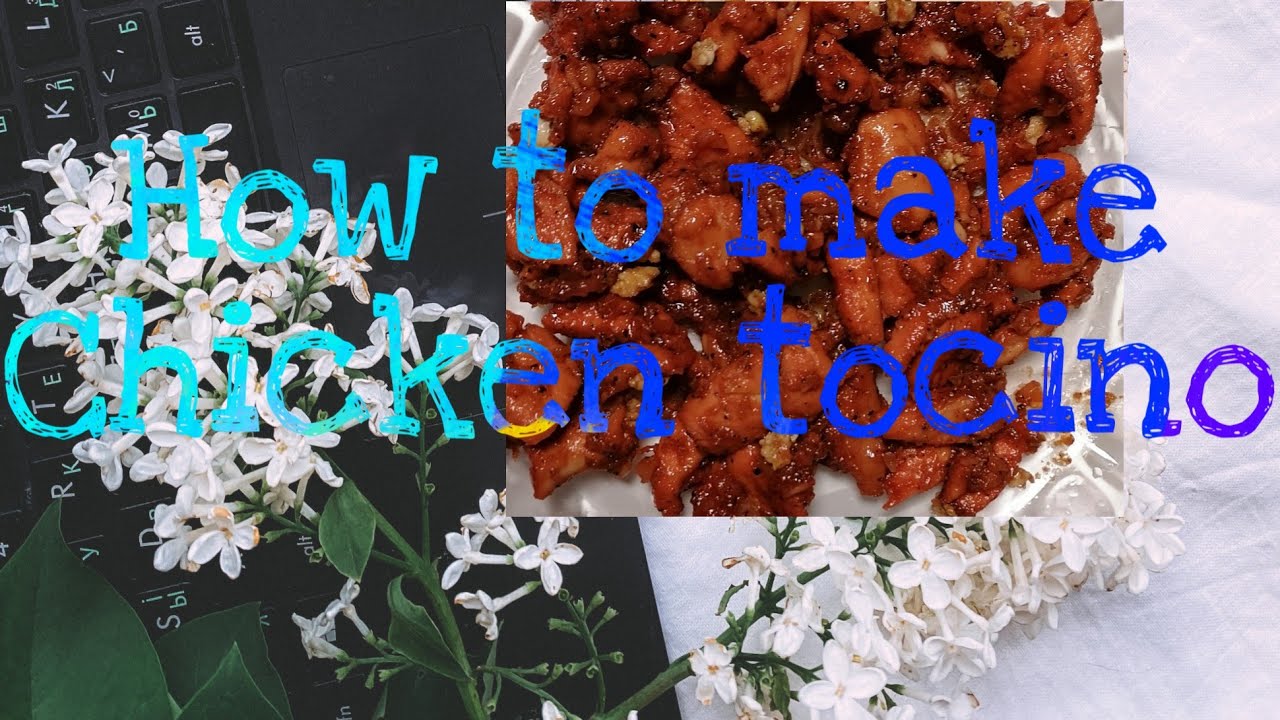 How to make chicken tocino.. - YouTube