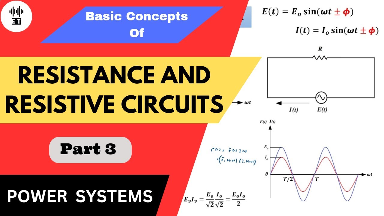 Resistance And Resistive Circuits | Basic Concepts | Part 3 | Power ...