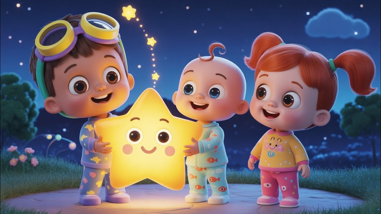 Twinkle Twinkle Little Star | Nersary Rhyme | Cartoon For Toddler And ...