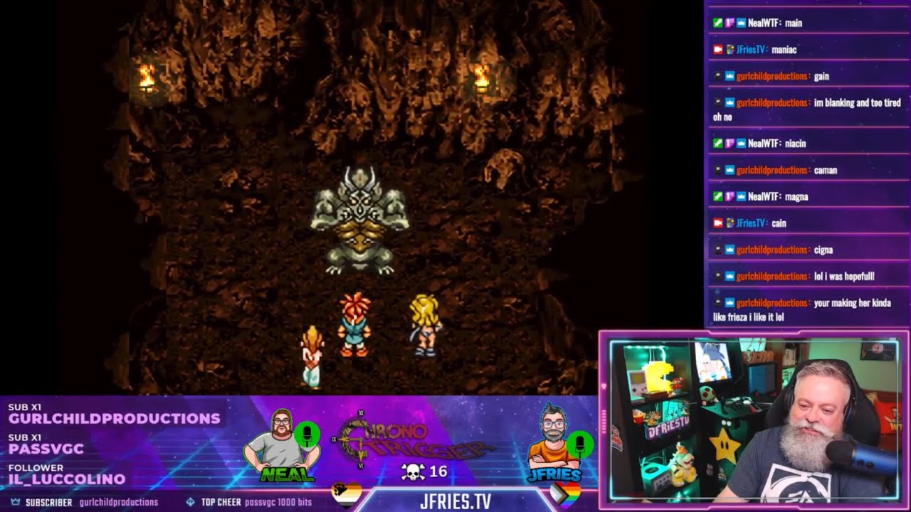 Highlight: Chrono Trigger - Reptite Lair Boss - Nizbel - YouTube