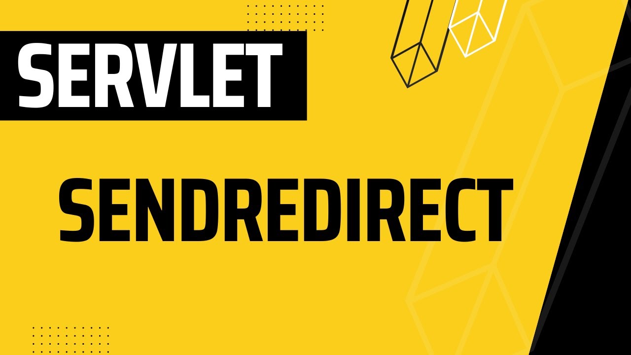 Sendredirect In Servlet Servlet Tutorial Youtube 9184
