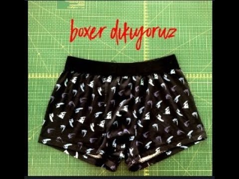 Boxer dikiyoruz (how to make boxer) - YouTube