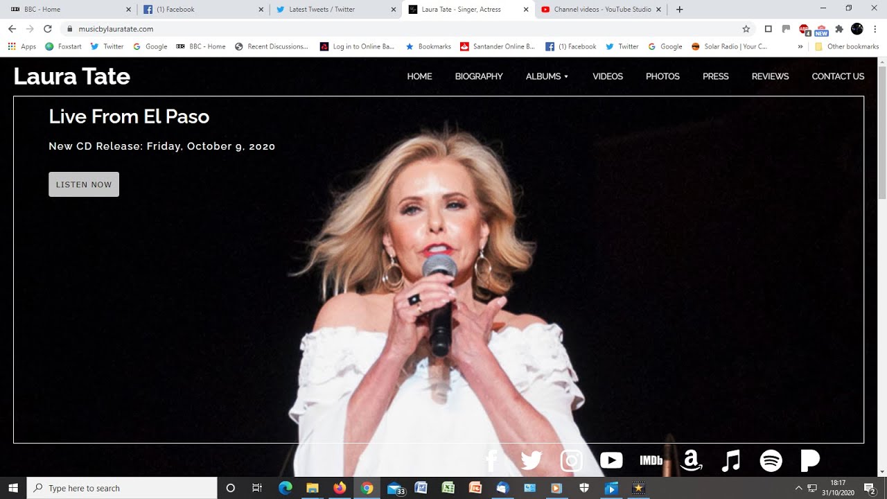 Laura Tate - an unlikely but convincing blues singer - YouTube