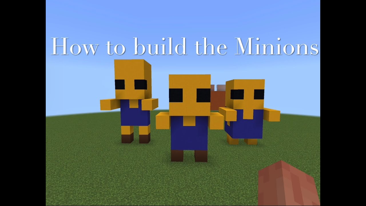 How to build Minions in Minecraft - YouTube