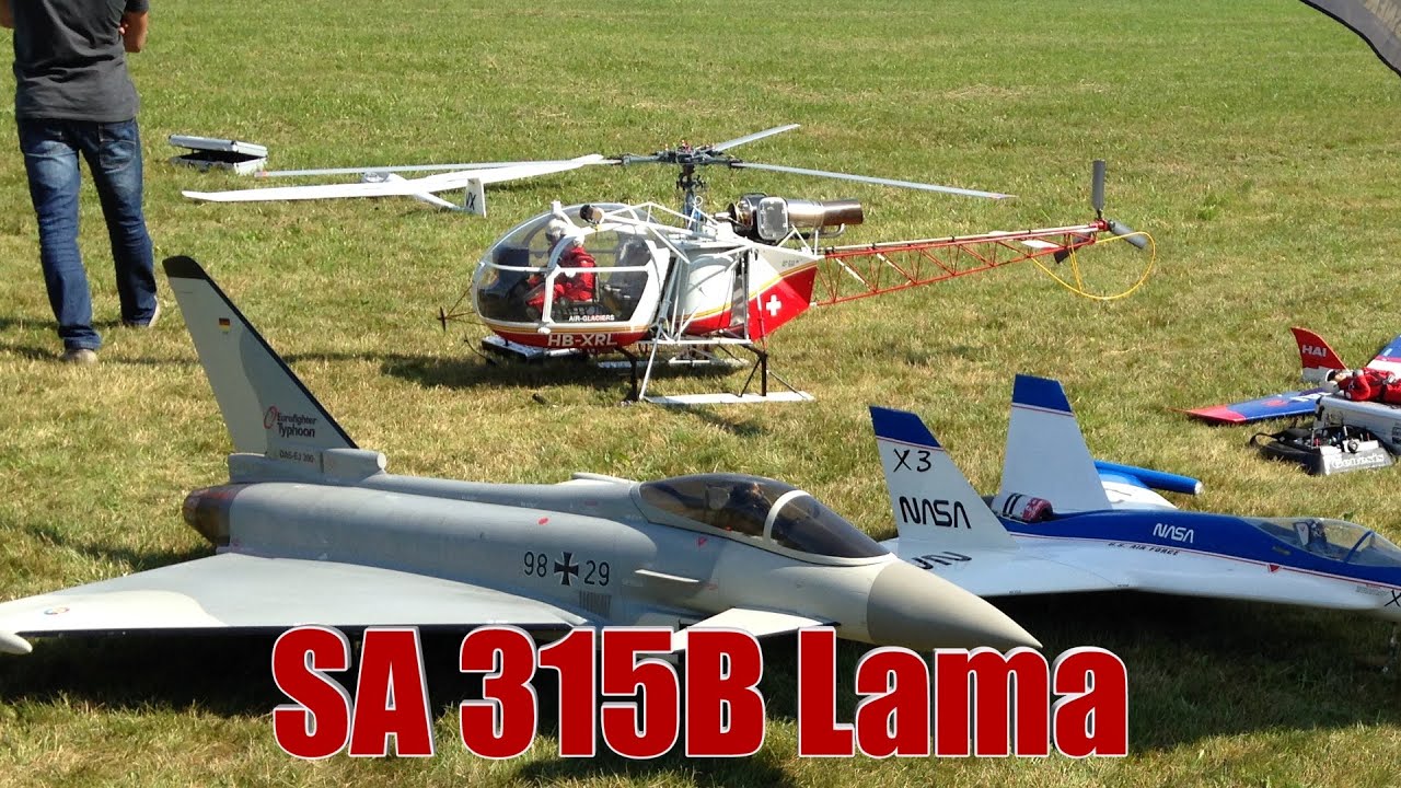 SA-315B Lama Turbine RC Helicopter - YouTube
