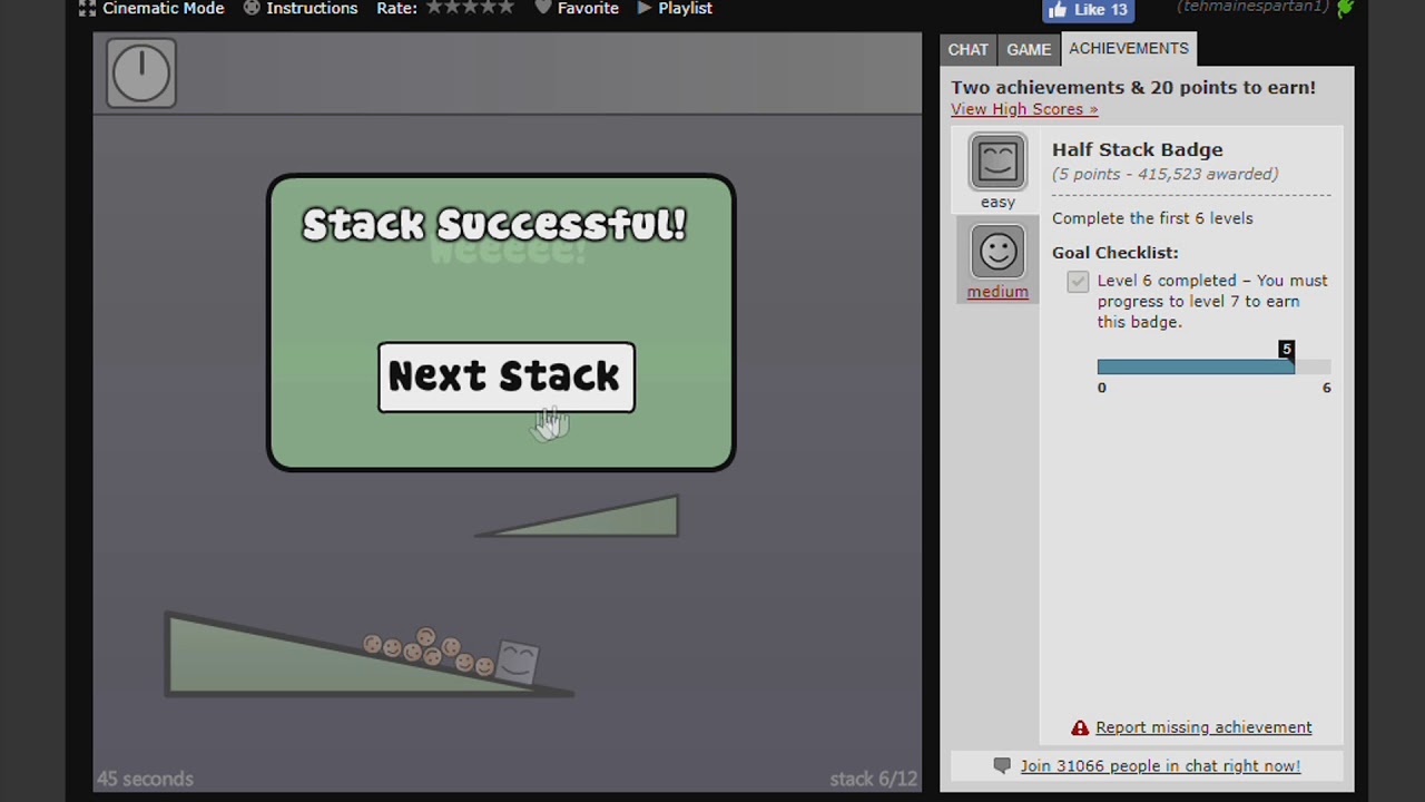 Super Stacker 1 completing in 173.71 seconds - YouTube