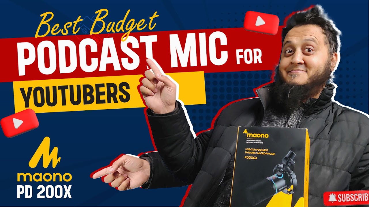 Maono PD 200X - Best Podcast Mic #cheapmic #podcastmic - YouTube