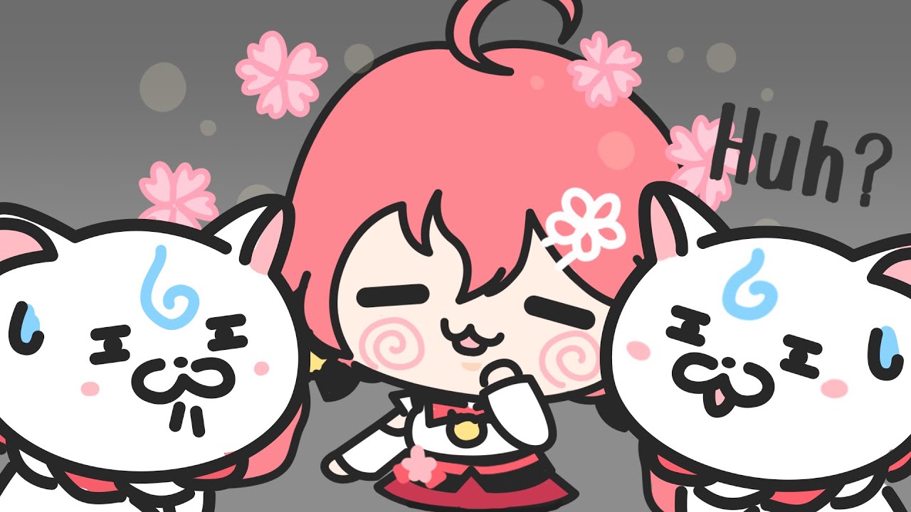 Embarrassing moment...! Miko the Wind Wizard【Hololive AnimatedClip/Eng ...