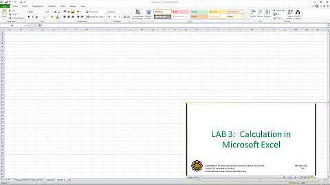 ICT0513 - Microsoft Excel Calculations - YouTube