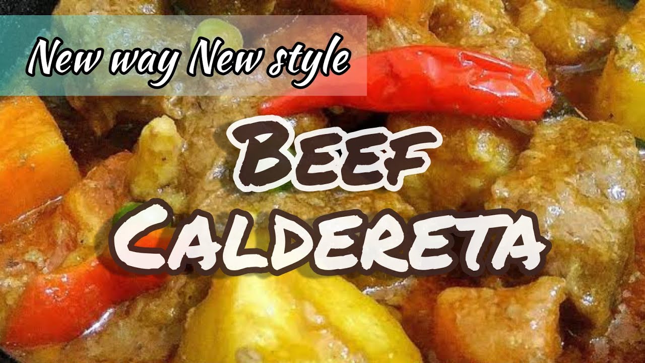 How to cook Beef Caldereta (new way new style) - YouTube