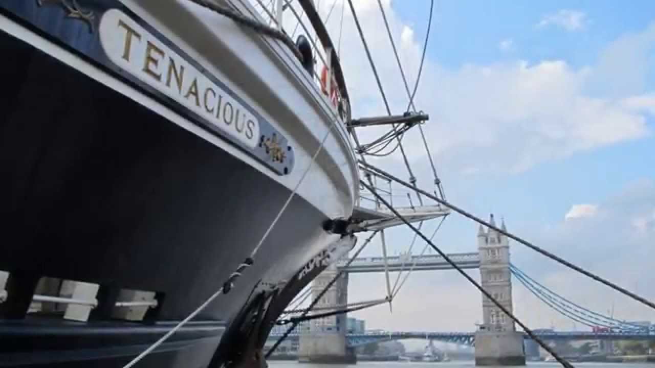 JST's Tall Ship 'Tenacious' - Happy 20th Birthday! - YouTube