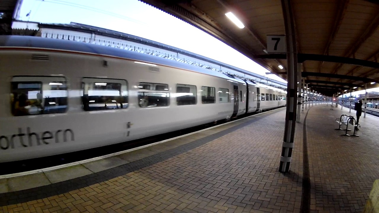 The New Northern Refurbished Class 158 Departs York. - YouTube