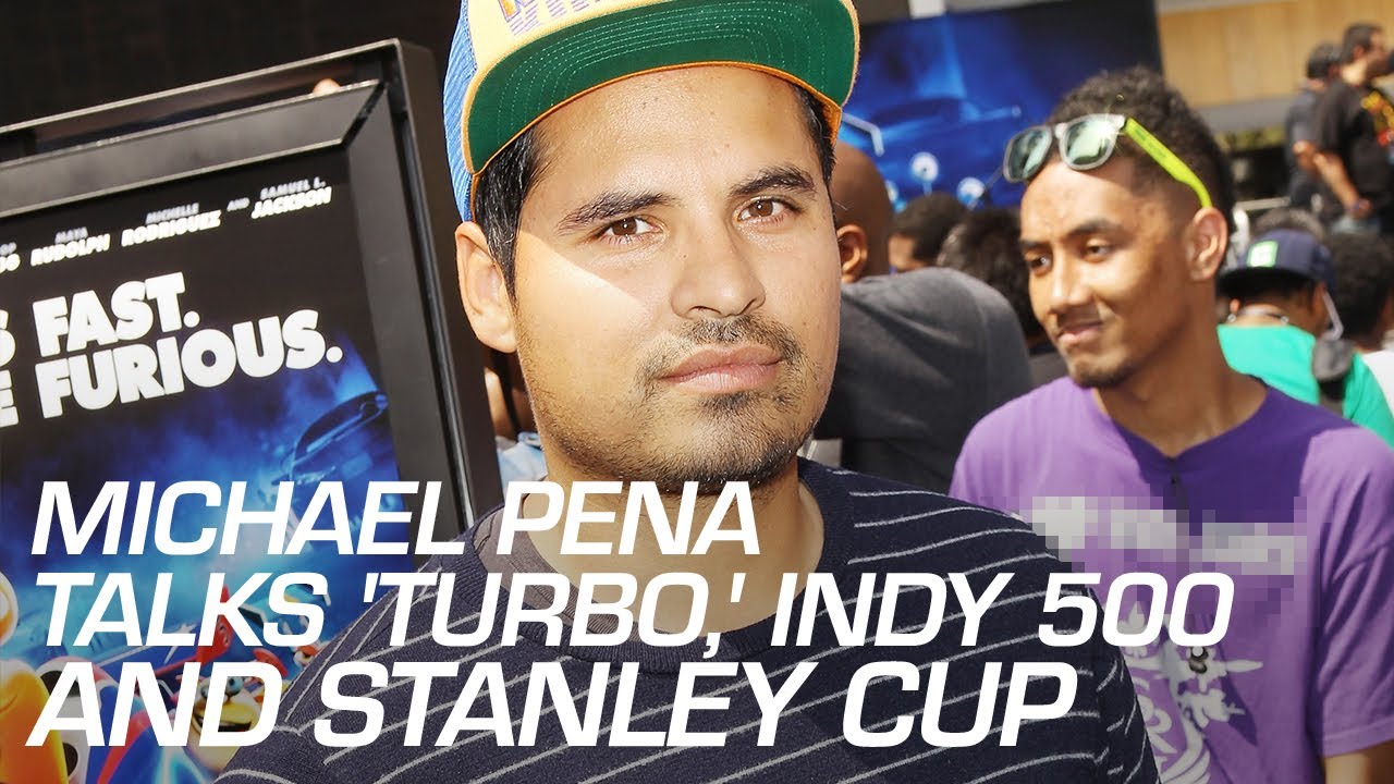 Michael Pena Talks 'Turbo,' Indy 500 And Stanley Cup - YouTube