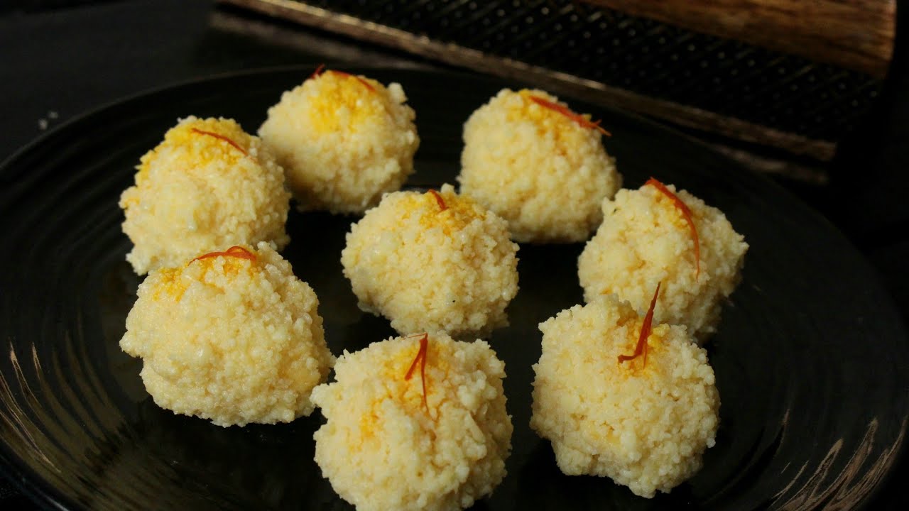 Easiest sweet u can make with milk in 15 mins | Laddu recipe | Malai ...
