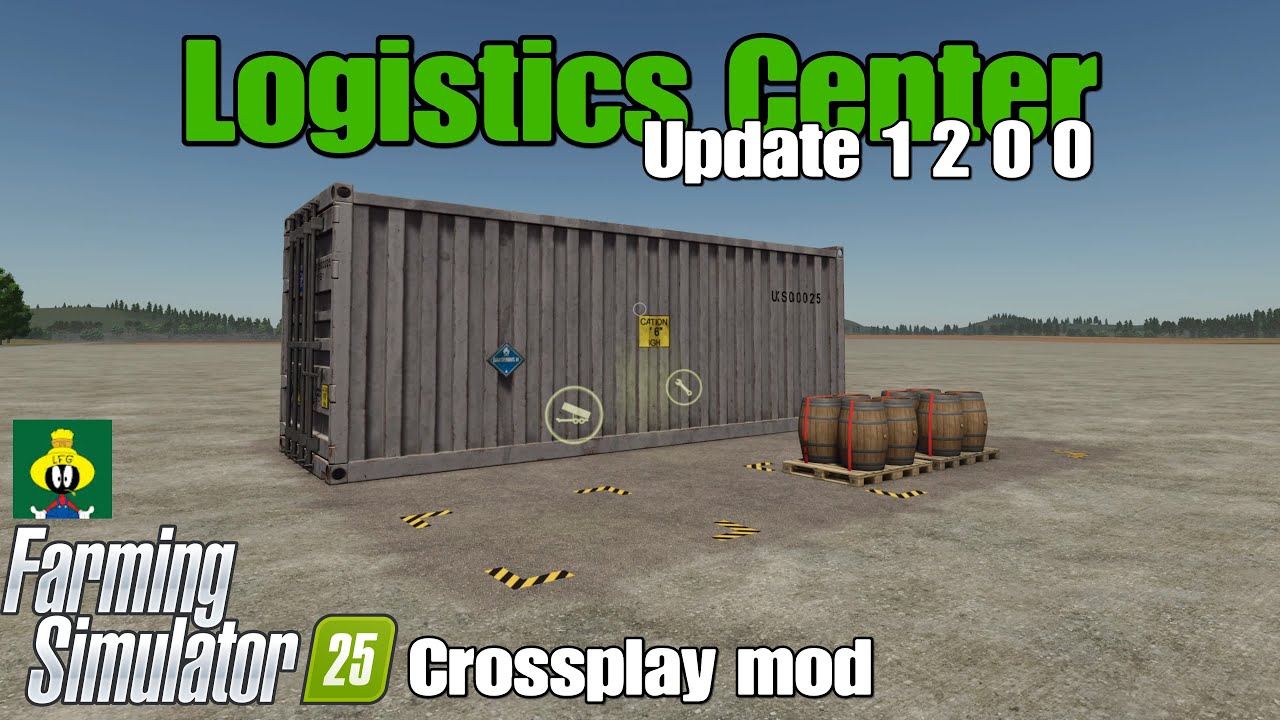 Logistics Center / FS25 UPDATE Jan 19/26 - YouTube
