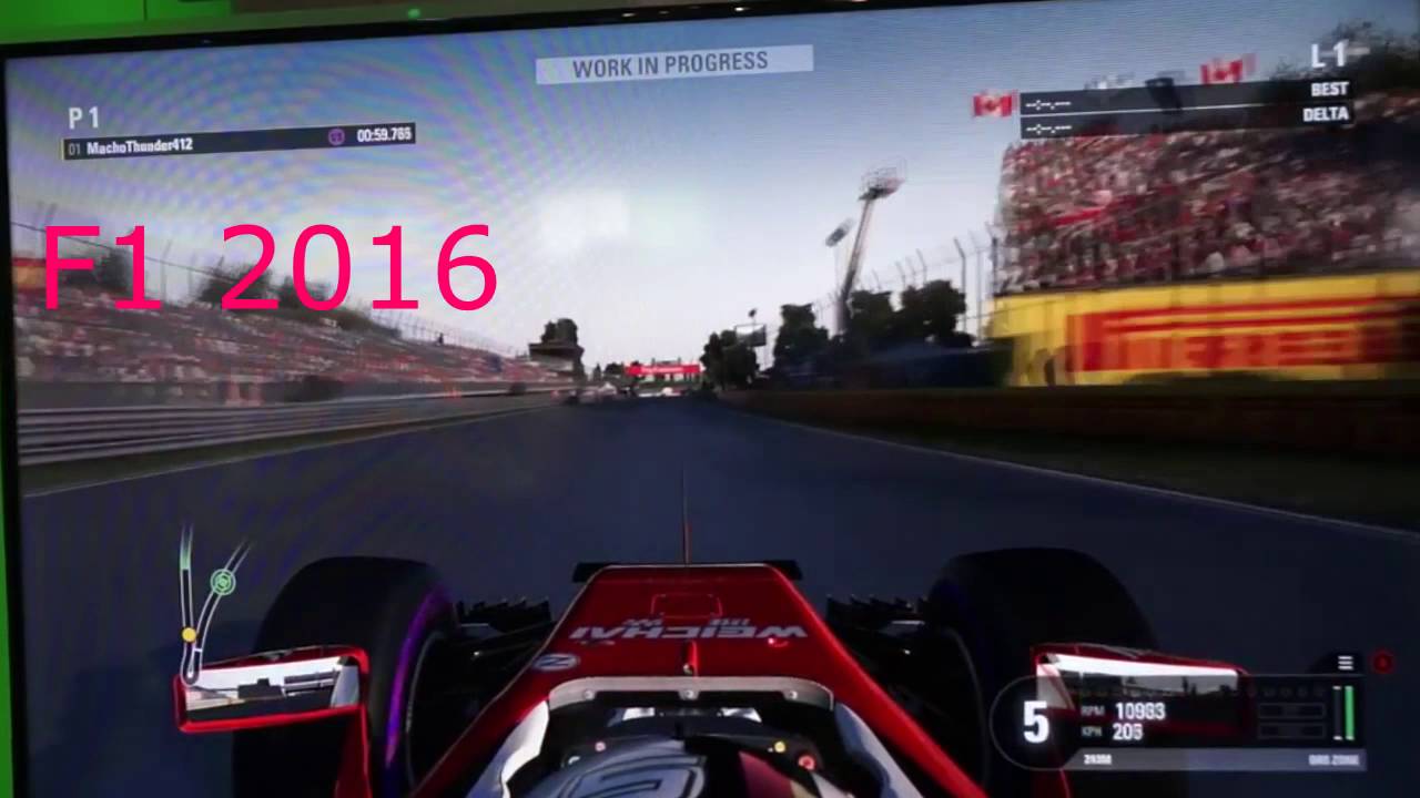 F1 2016 - Codemasters Gameplay E3 - YouTube