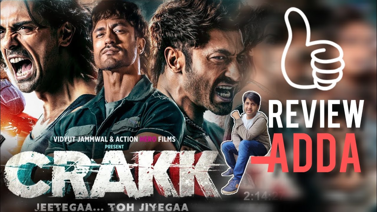 CRAKK Movie Review! kya hai Aachha 👍 or kya hai bekar 👎 #carkk #vidut # ...