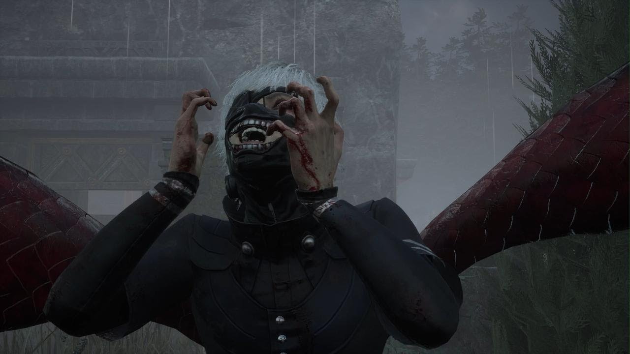 new build with kaneki in dbd i made - YouTube