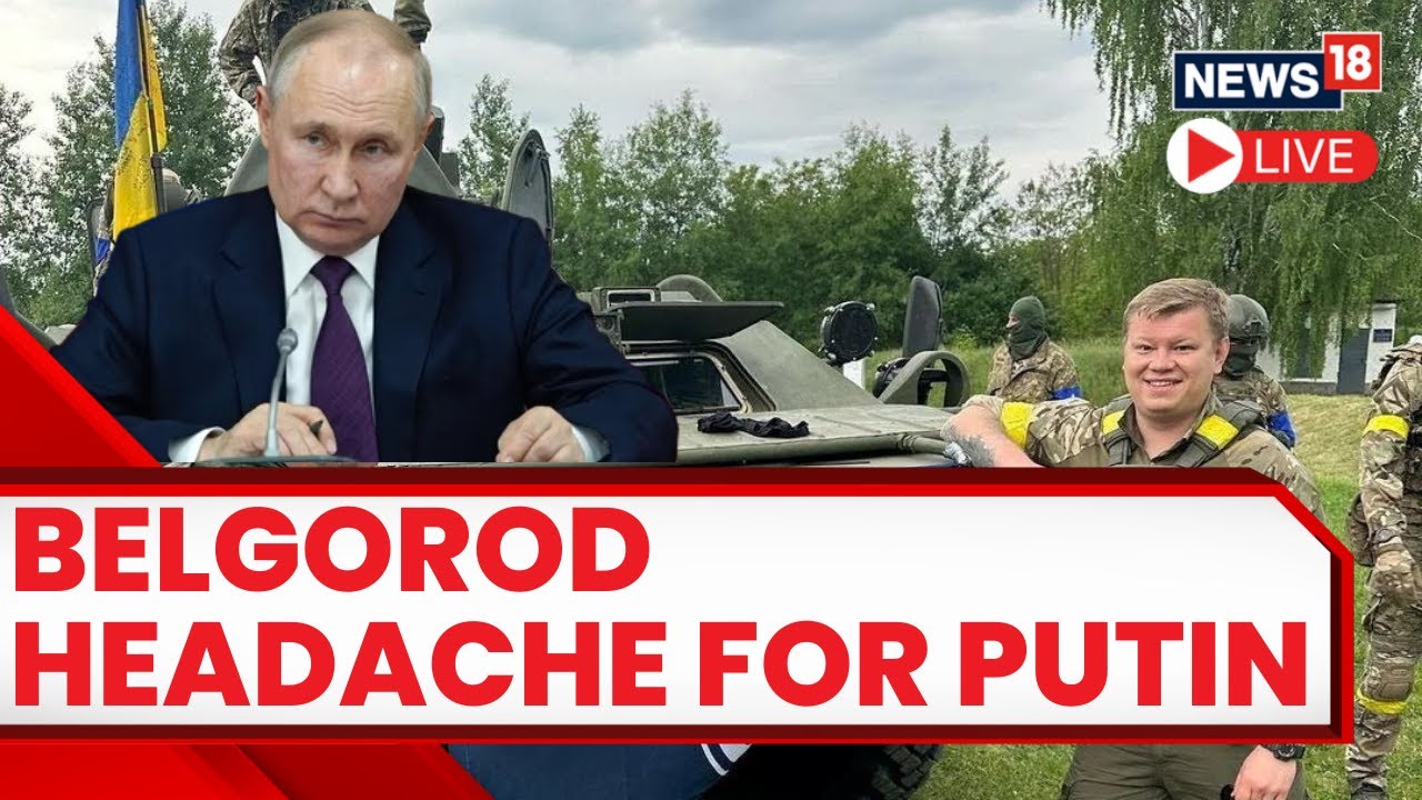 Russia Claims 70 Attackers Killed In Cross-Border Belgorod Raid | Russia Ukraine War Live ...