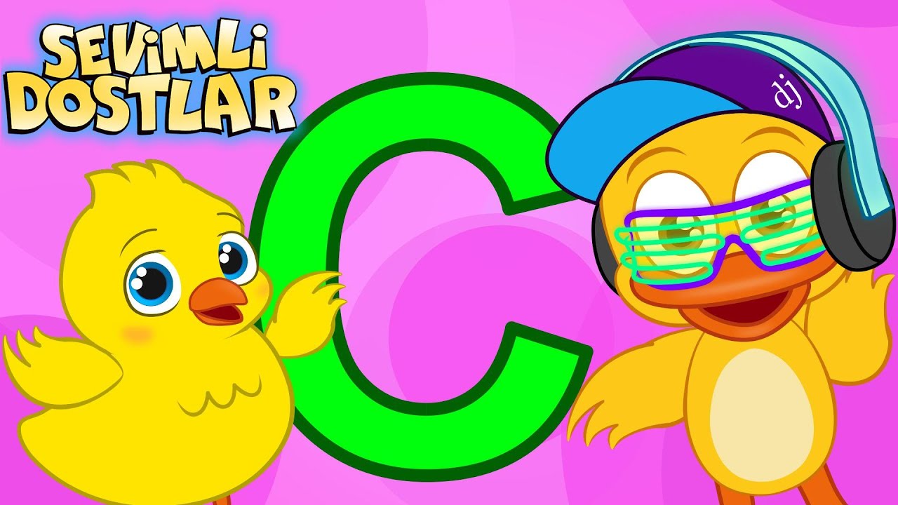 C Harfi ( YENİ ) ABC Alfabe 📚 | Bebek Şarkıları 2023 | Çocuk Şarkıları ...