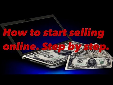 How to get started selling online for beginners. Step by Step. ANYBODY ...