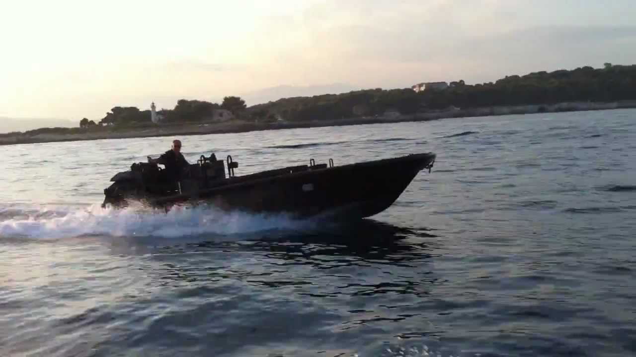 Royal Marines Rigid Raider - 'Big John' - YouTube