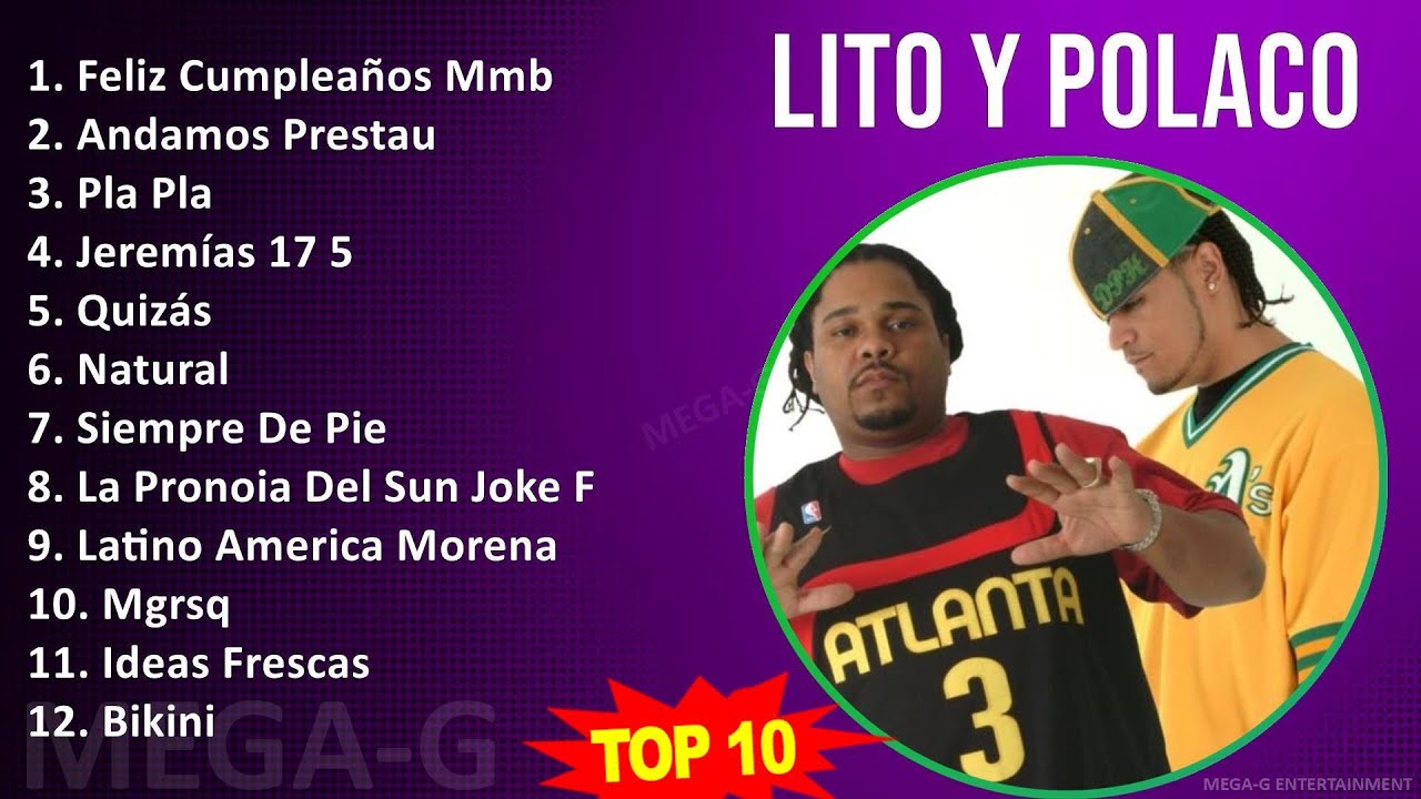 L i t o y P o l a c o MIX Grandes Exitos ~ 1990s Music So Far ~ Top Rap ...