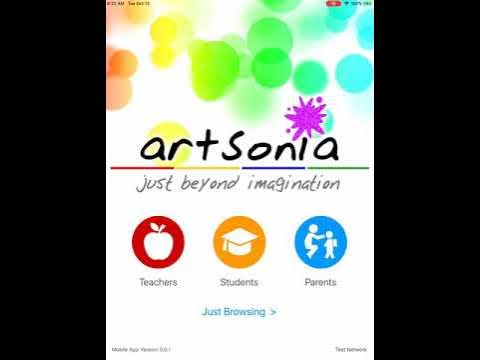 How to use the Artsonia App - YouTube