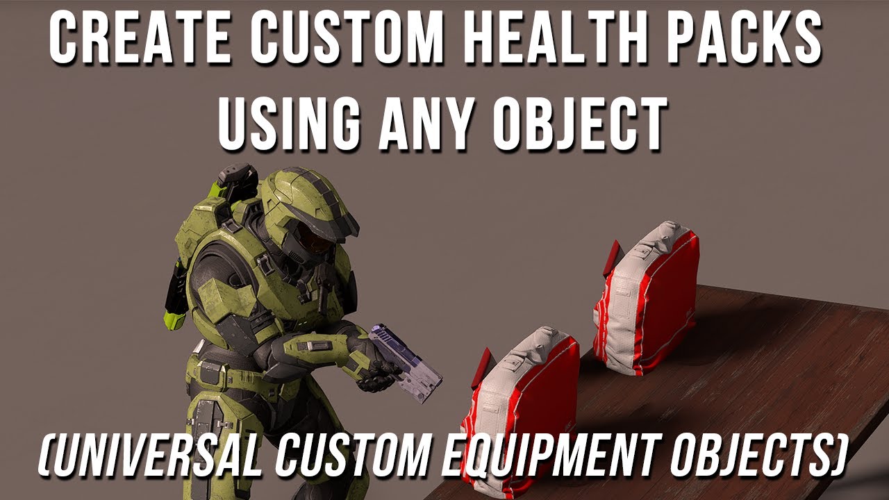 How to Create Custom Health Packs Using Any Object - Halo Infinite ...