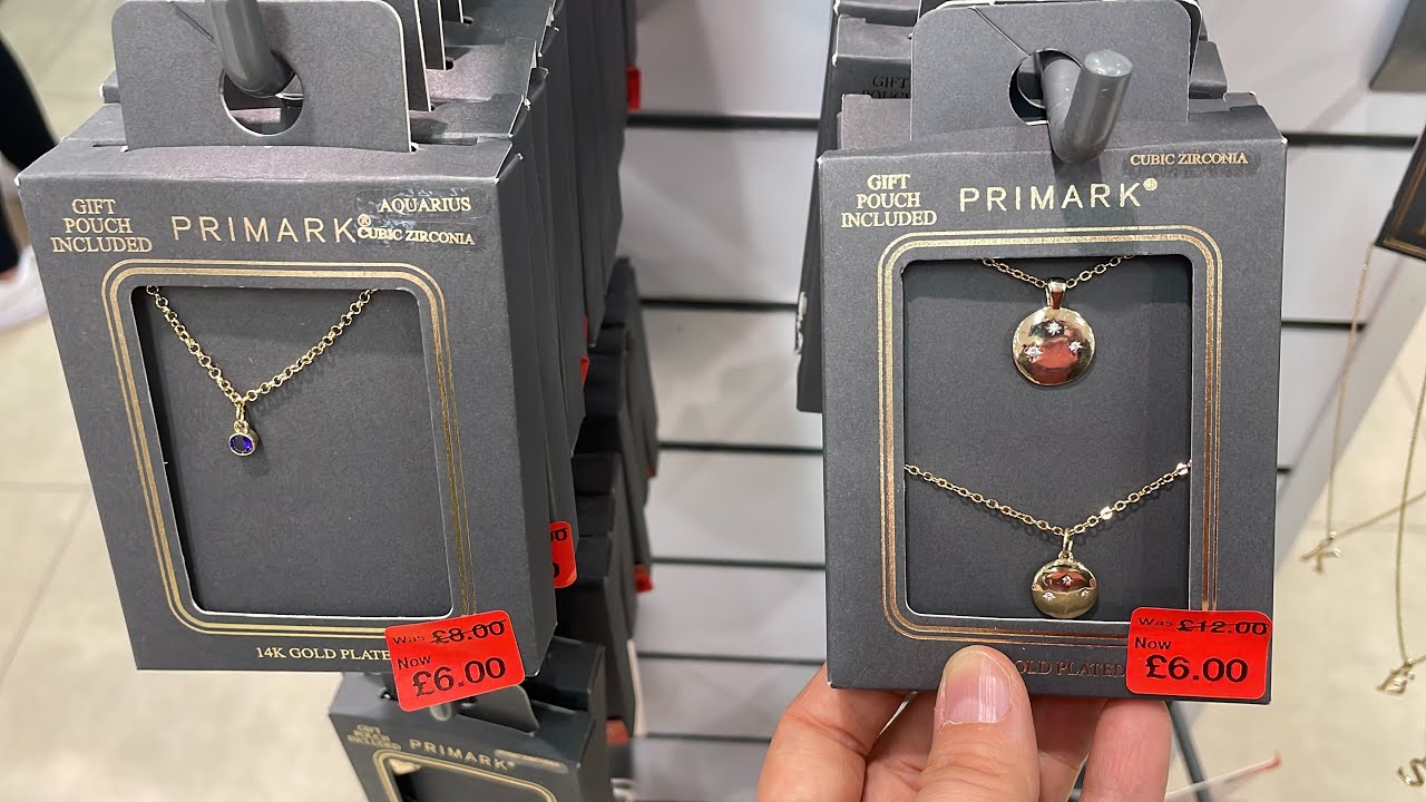 PRIMARK JEWELLERY SALE + NEW COLLECTION - April 2022 - YouTube