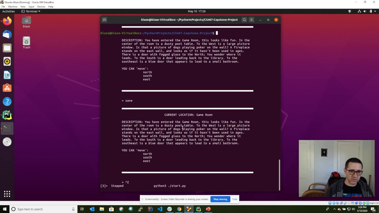 OSU CS467 - Week 7 Check In - YouTube