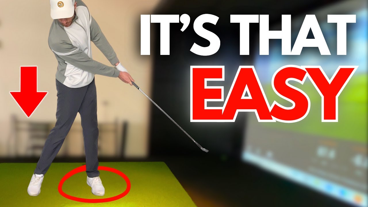 The Easiest Way To Shift Your Weight In The Downswing! - YouTube
