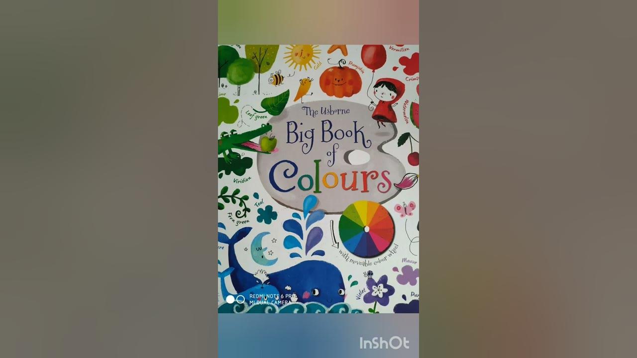 The Usborne- Big book of colors - Personal review - YouTube