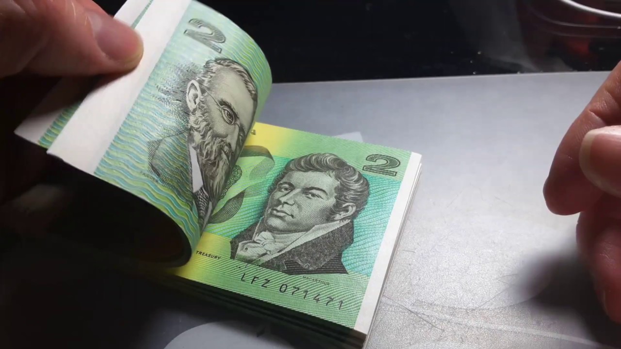 Australia $2 banknote bundle - YouTube