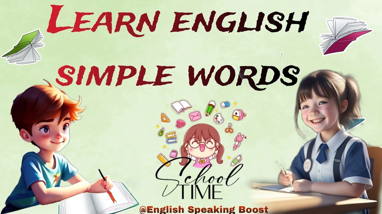 "🔥🎉 Learn Simple English Words | 📚 Fun & Easy English for Beginner💡"# ...
