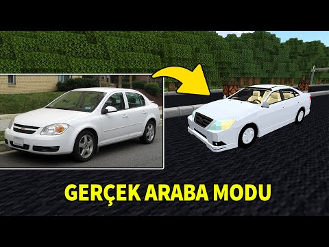 Gerçekçi Araba Modu - Minecraft Android, iOS İndir